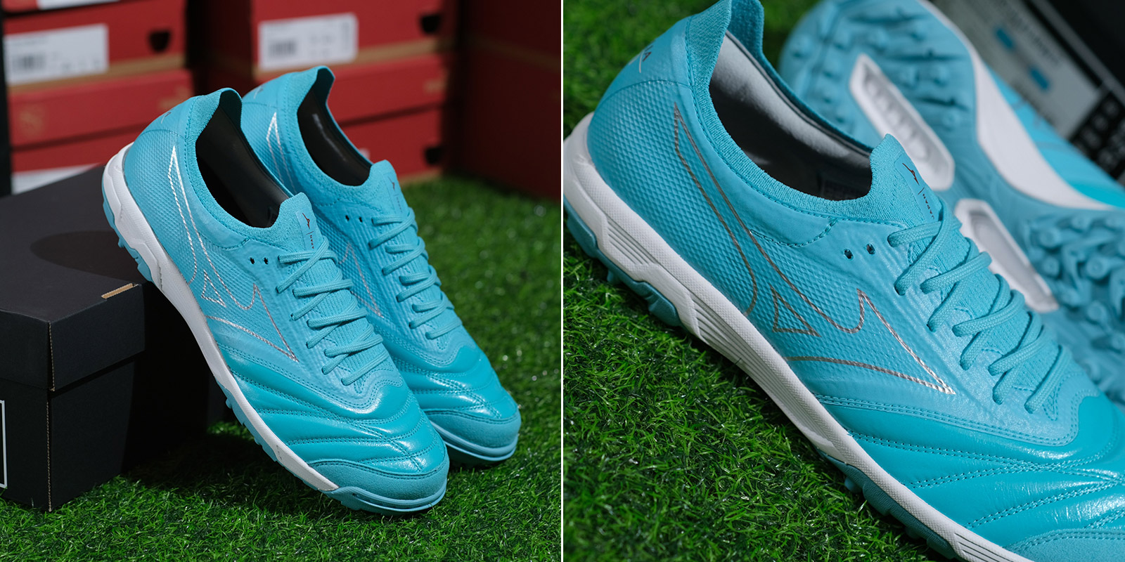 GIÀY SÂN CỎ NHÂN TẠO MIZUNO MORELIA NEO SALA β JAPAN TF - Q1GB239025 ...