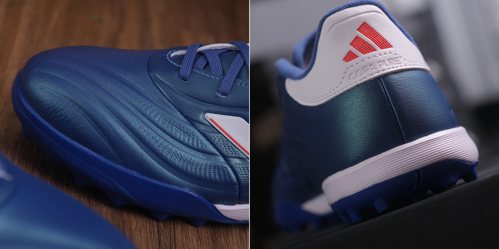 GIÀY ĐÁ BÓNG CỎ NHÂN TẠO ADIDAS COPA PURE 2.3 TF - IE4904 - XANH/TRẮNG ...