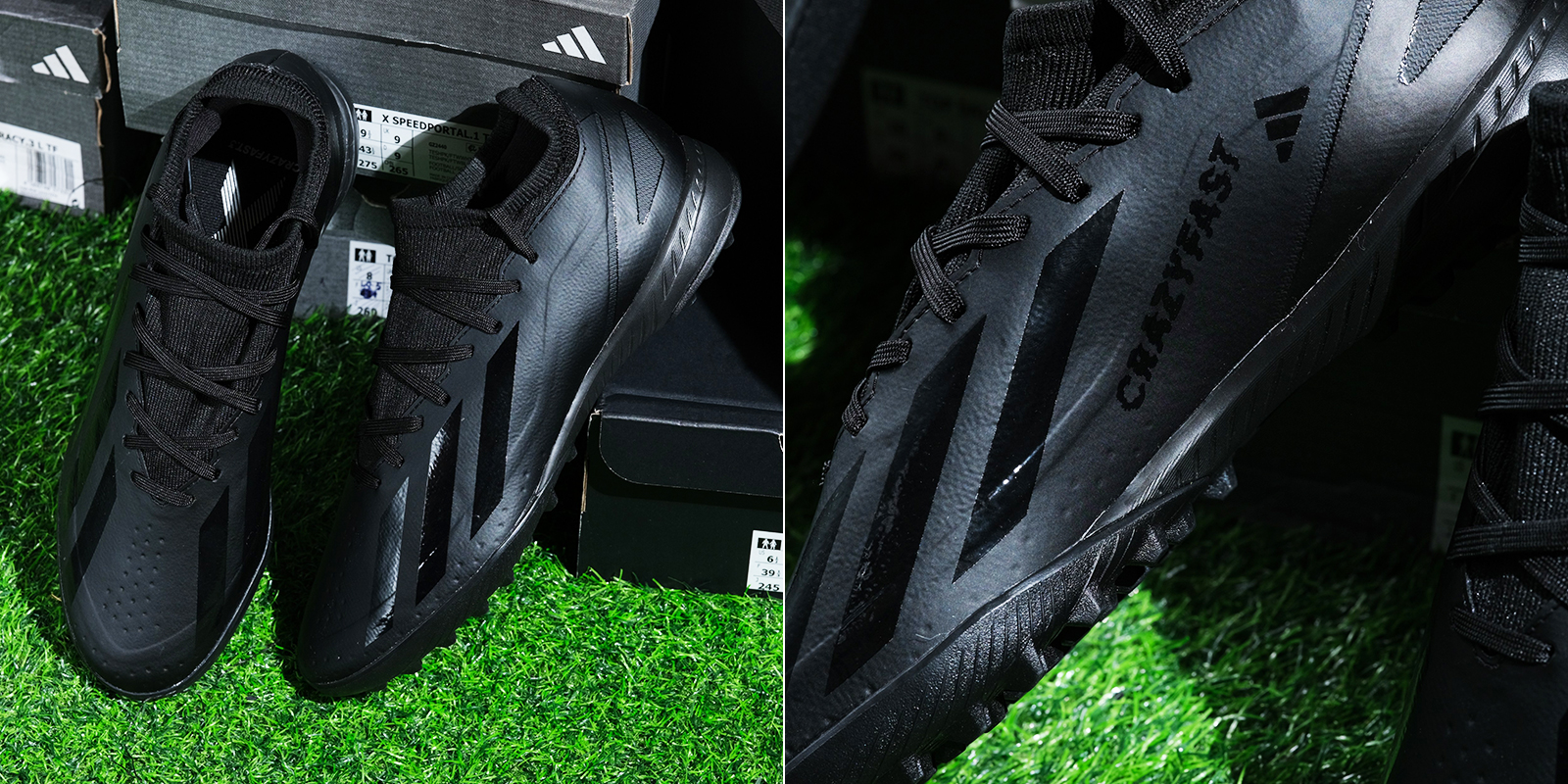 GIÀY ĐÁ BÓNG SÂN CỎ NHÂN TẠO ADIDAS X CRAZYFAST.3 TF - ID9336 - ĐEN ...