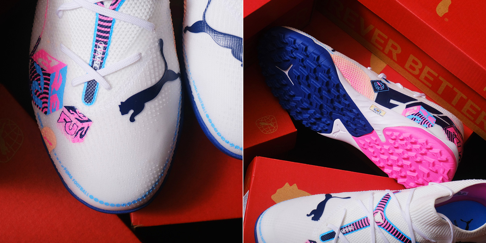 GIÀY ĐÁ BÓNG SÂN CỎ NHÂN TẠO PUMA FUTURE 7 MATCH VOL UP TT - 108075-01 ...