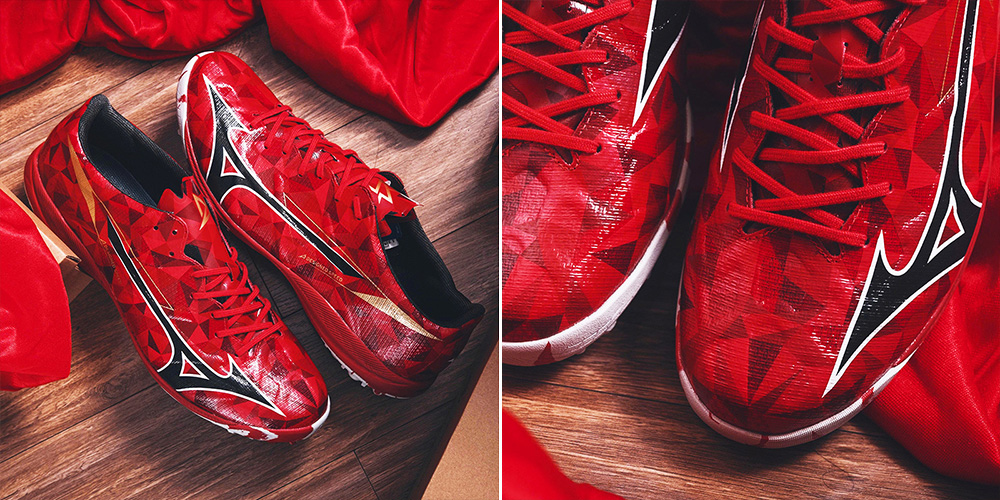 Mizuno Ruby Red Pack 2025: Hàng mới chính thức tại Thanh Hùng Futsal