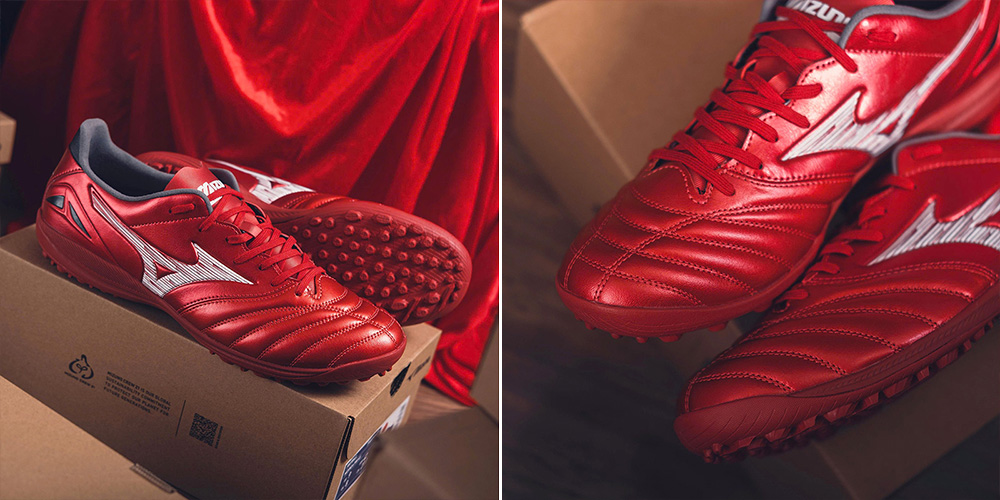 Mizuno Ruby Red Pack 2025: Hàng mới chính thức tại Thanh Hùng Futsal