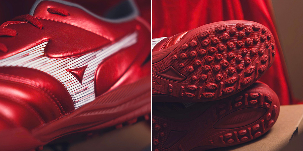 Mizuno Ruby Red Pack 2025: Hàng mới chính thức tại Thanh Hùng Futsal