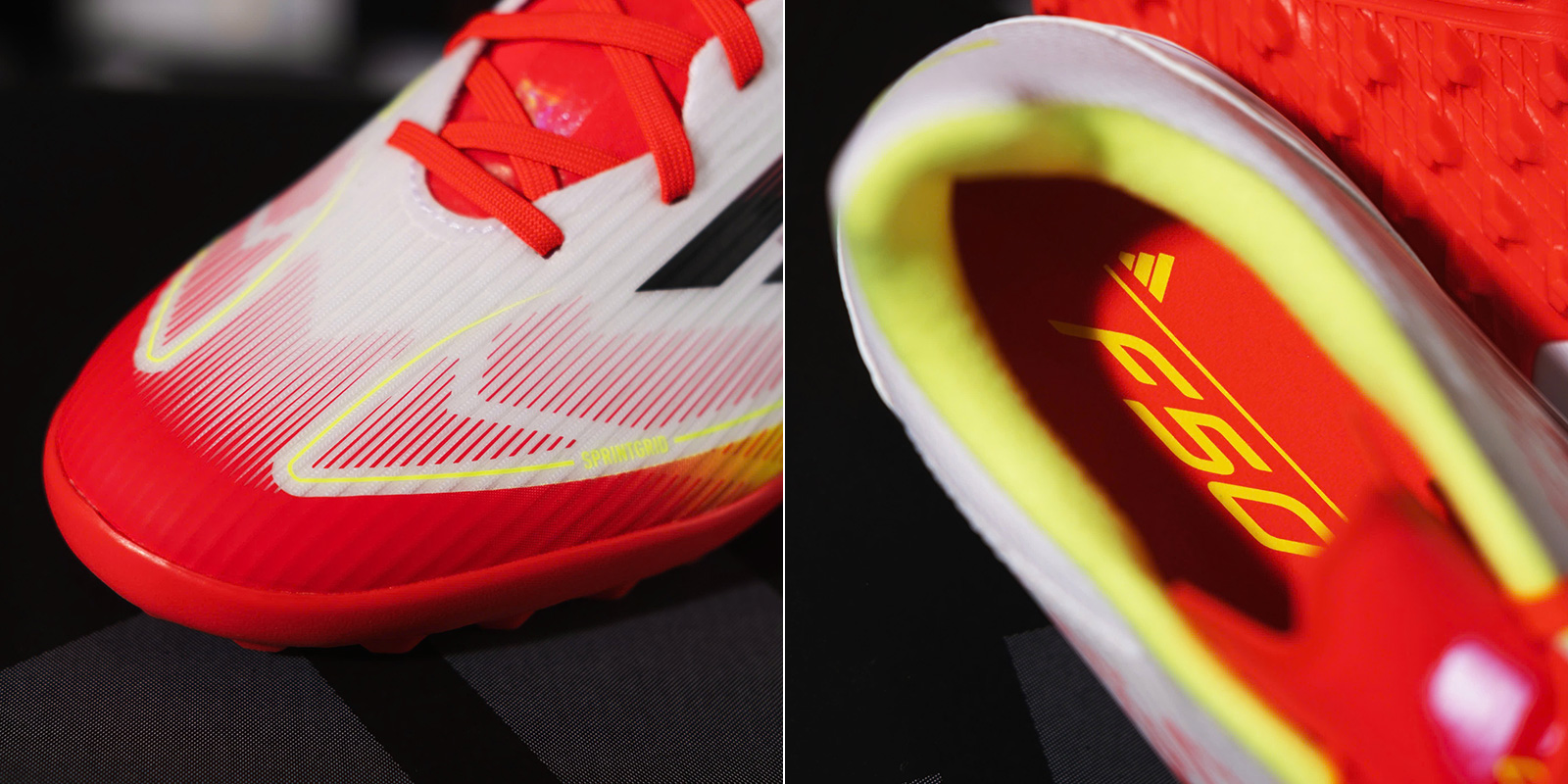 GIÀY ĐÁ BÓNG SÂN CỎ NHÂN TẠO ADIDAS F50 LEAGUE TF - IE1231 - TRẮNG/ĐỎ ...