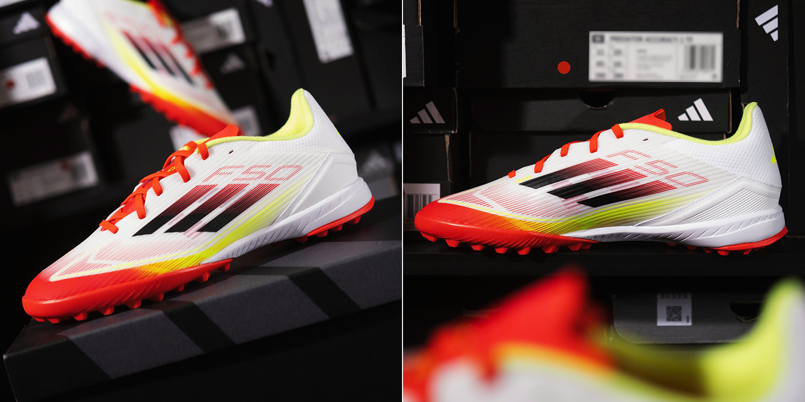 GIÀY ĐÁ BÓNG SÂN CỎ NHÂN TẠO ADIDAS F50 LEAGUE TF - IE1231 - TRẮNG/ĐỎ ...