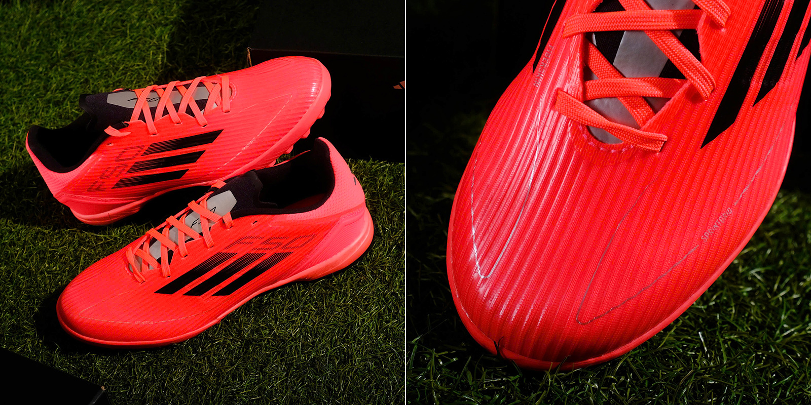 GIÀY ĐÁ BÓNG CỎ SÂN NHÂN TẠO ADIDAS F50 LEAGUE TF - IF1335 - ĐỎ/CAM ...