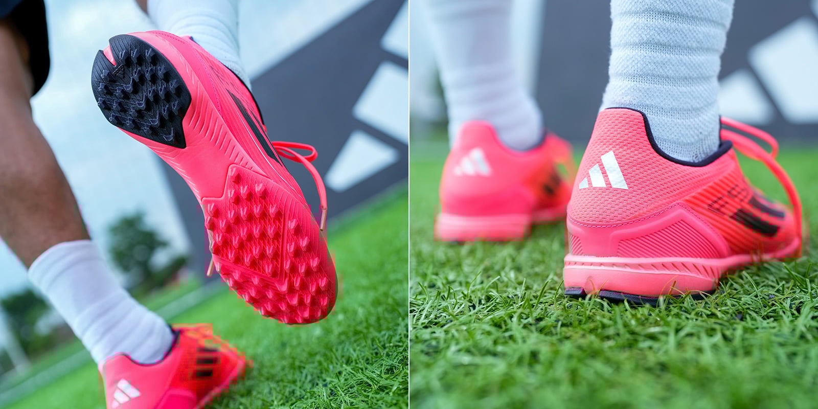 GIÀY ĐÁ BÓNG CỎ SÂN NHÂN TẠO ADIDAS F50 LEAGUE TF - IF1335 - ĐỎ/CAM ...