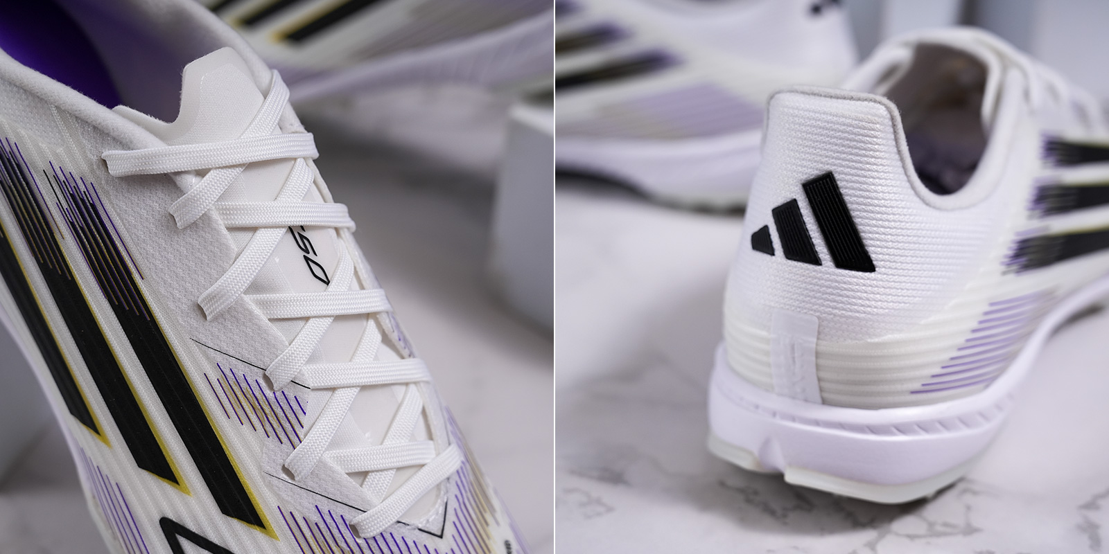 GIÀY ĐÁ BÓNG SÂN CỎ NHÂN TẠO ADIDAS F50 LEAGUE TF - JH7726 - TRẮNG/ĐEN ...