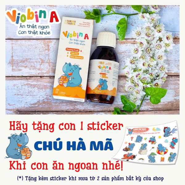 Viobin A - Khuyến mãi tặng mẹ Bác sỹ Bamboo