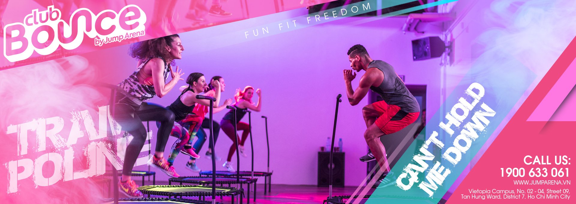 Jump Arena - Khu vui chơi thể thao bạt nhún lớn nhất Việt Nam