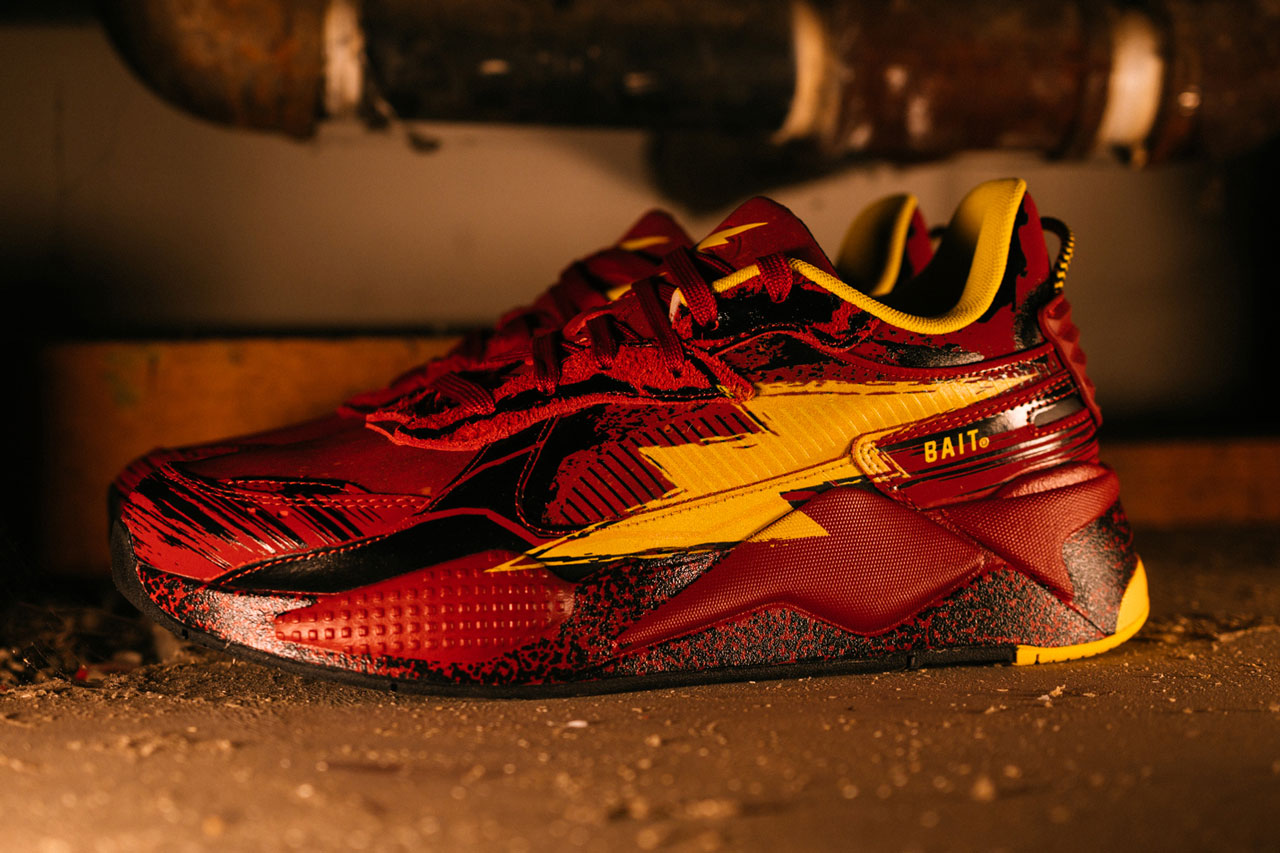 Puma x BAIT phát hành màn kết hợp RS-X "The Flash" – Heat Factory