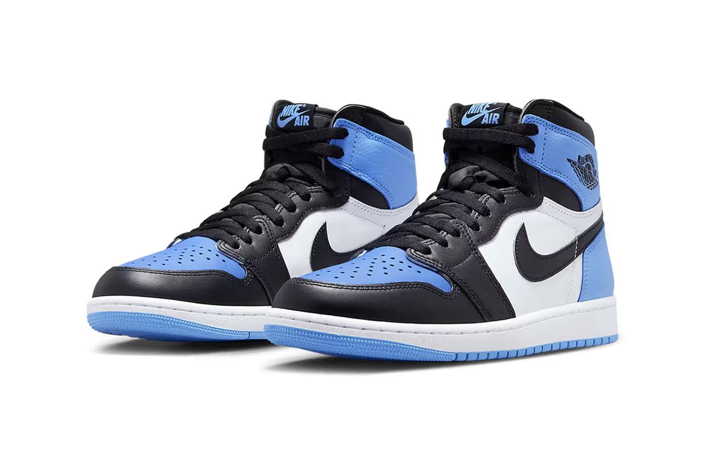 Những hình ảnh chính thức của Air Jordan 1 Retro High OG “UNC Toe ...