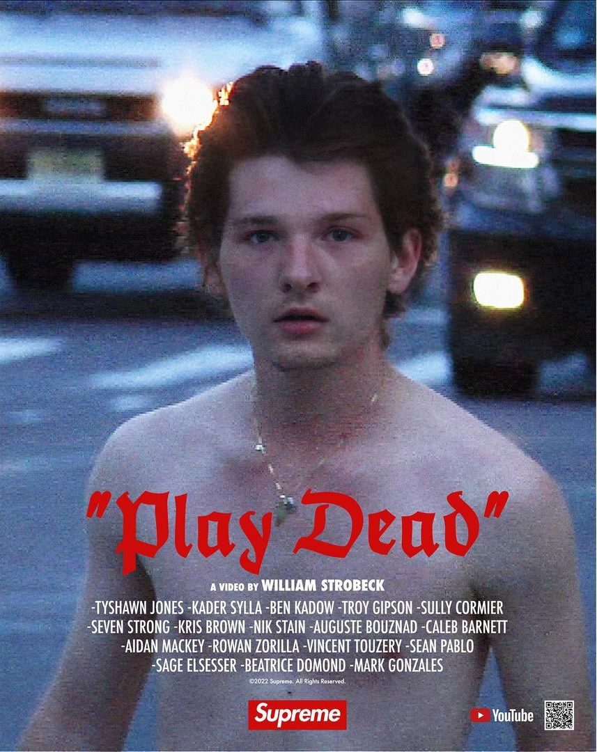 Supreme toàn bộ về video trượt ván, photobook và áo phông "Play Dead"! – Heat Factory