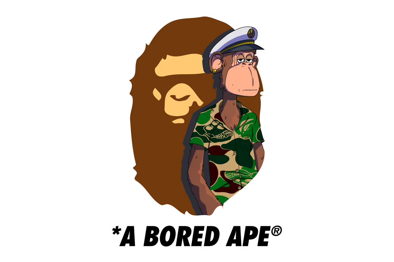 Bored Ape Yacht Club và BAPE kết hợp trong bộ sưu tập phiên bản giới h ...