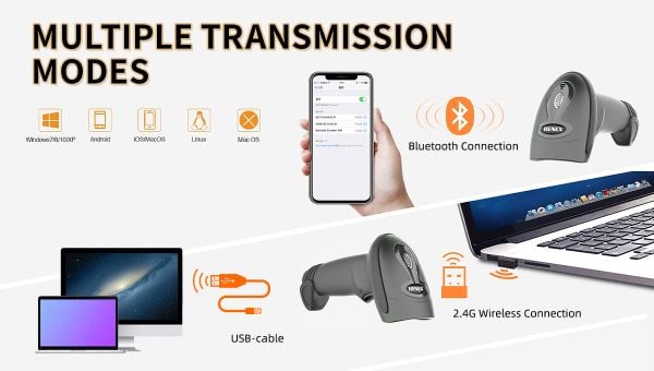 Máy đọc mã vạch HENEX HC-2000R