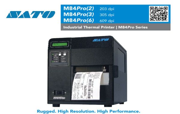 Máy in công nghiệp Sato M84Pro- In công nghiệp hiệu suất cao