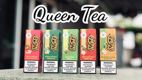 Queen Tea - Sự trở lại độc đáo của Queen Salt Nic với hương vị Trà đầy ...
