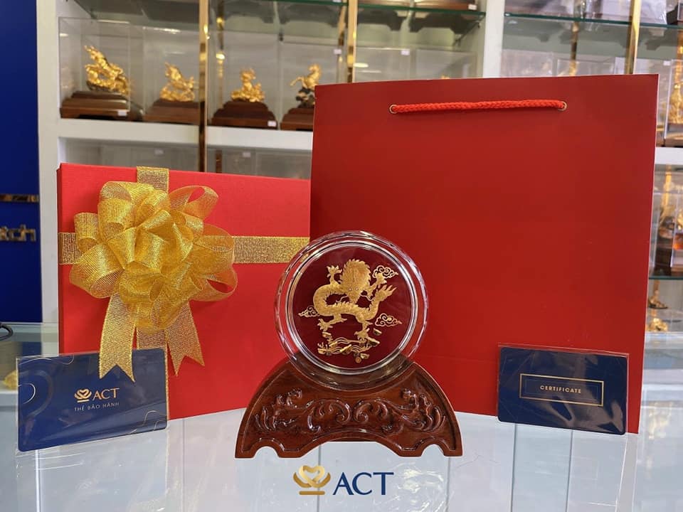 Bộ mẫu quà tặng công ty pha lê tinh tế và sang trọng - ACT GOLD