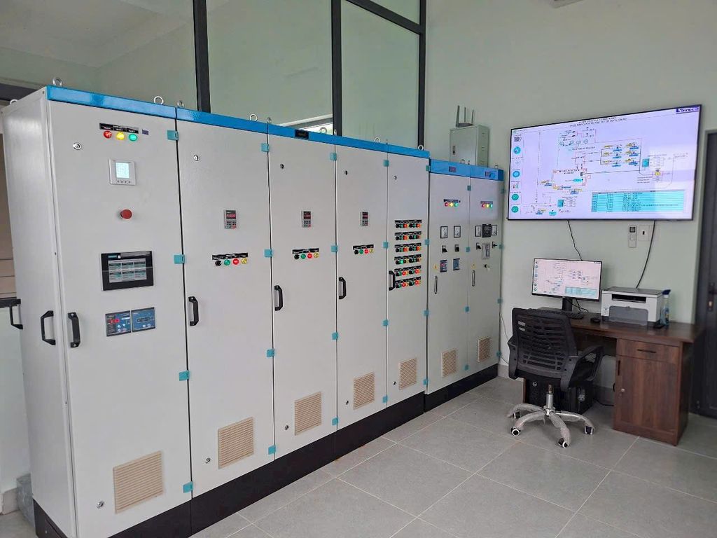 Khang Điền Cung CấpTủ Điện - PLC-Scada - Hệ thống Quan Trắc Trạm Bơm L ...