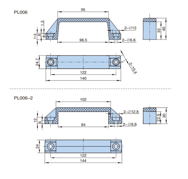 Tay Nắm Cửa Hengzhu PL006 – Thiết Bị Điện Khang Điền