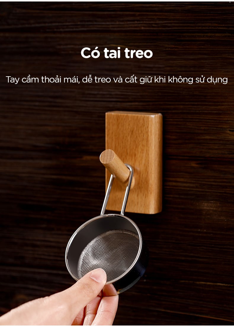 Rây lọc bột cacao, matcha, bột quế mini FSLDZ-484 – FaSoLa