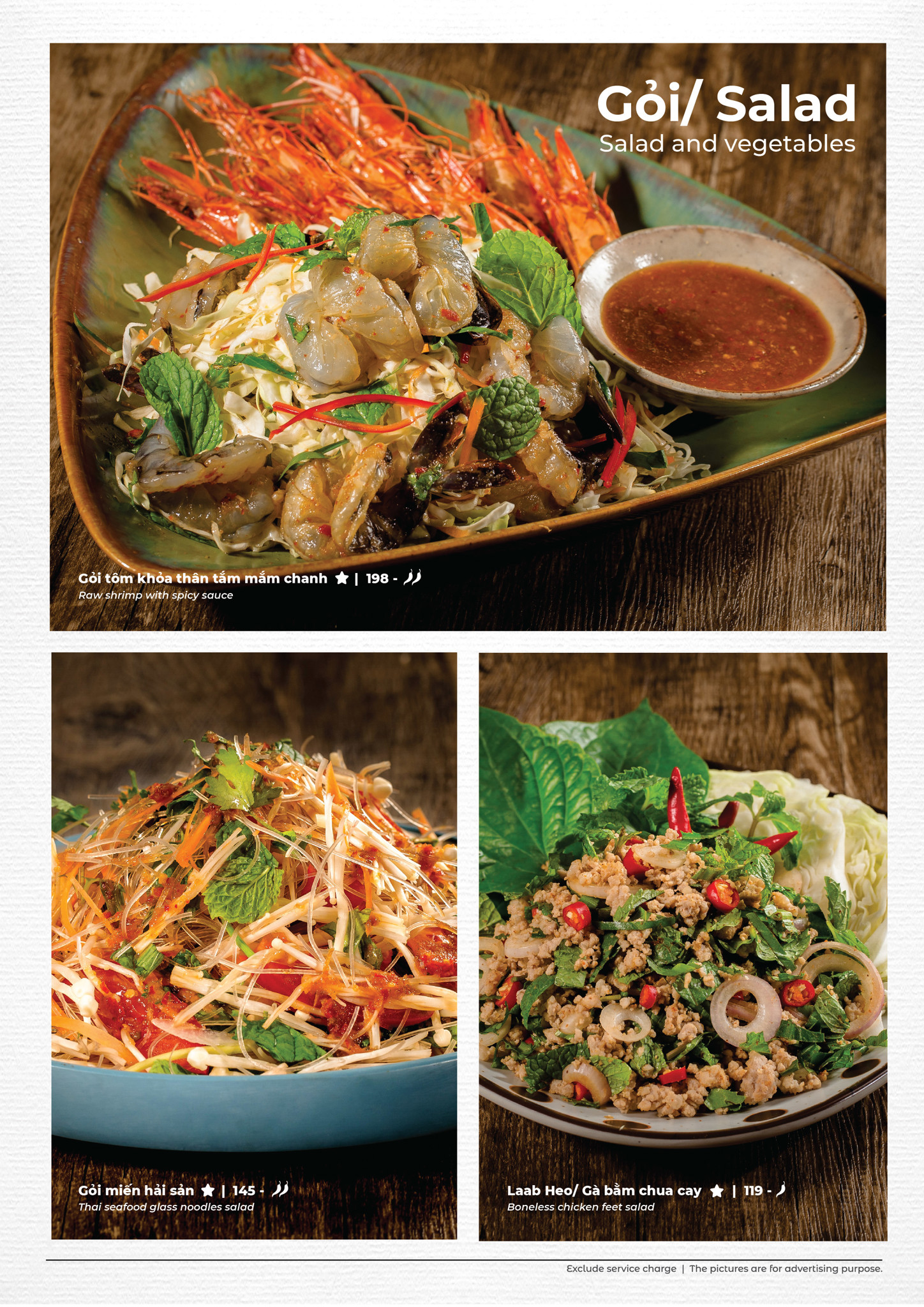 Menu – Bếp Thái Koh Yam