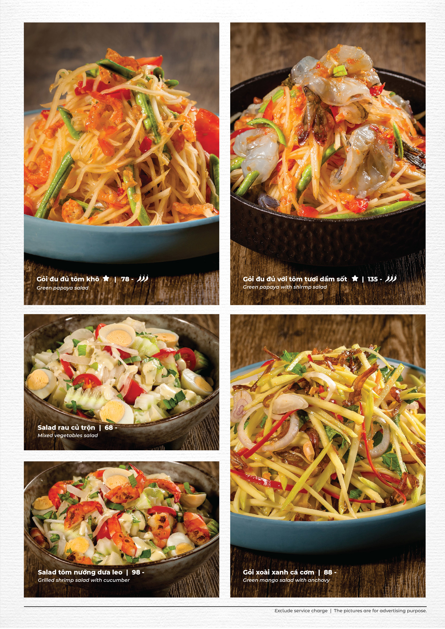 Menu – Bếp Thái Koh Yam