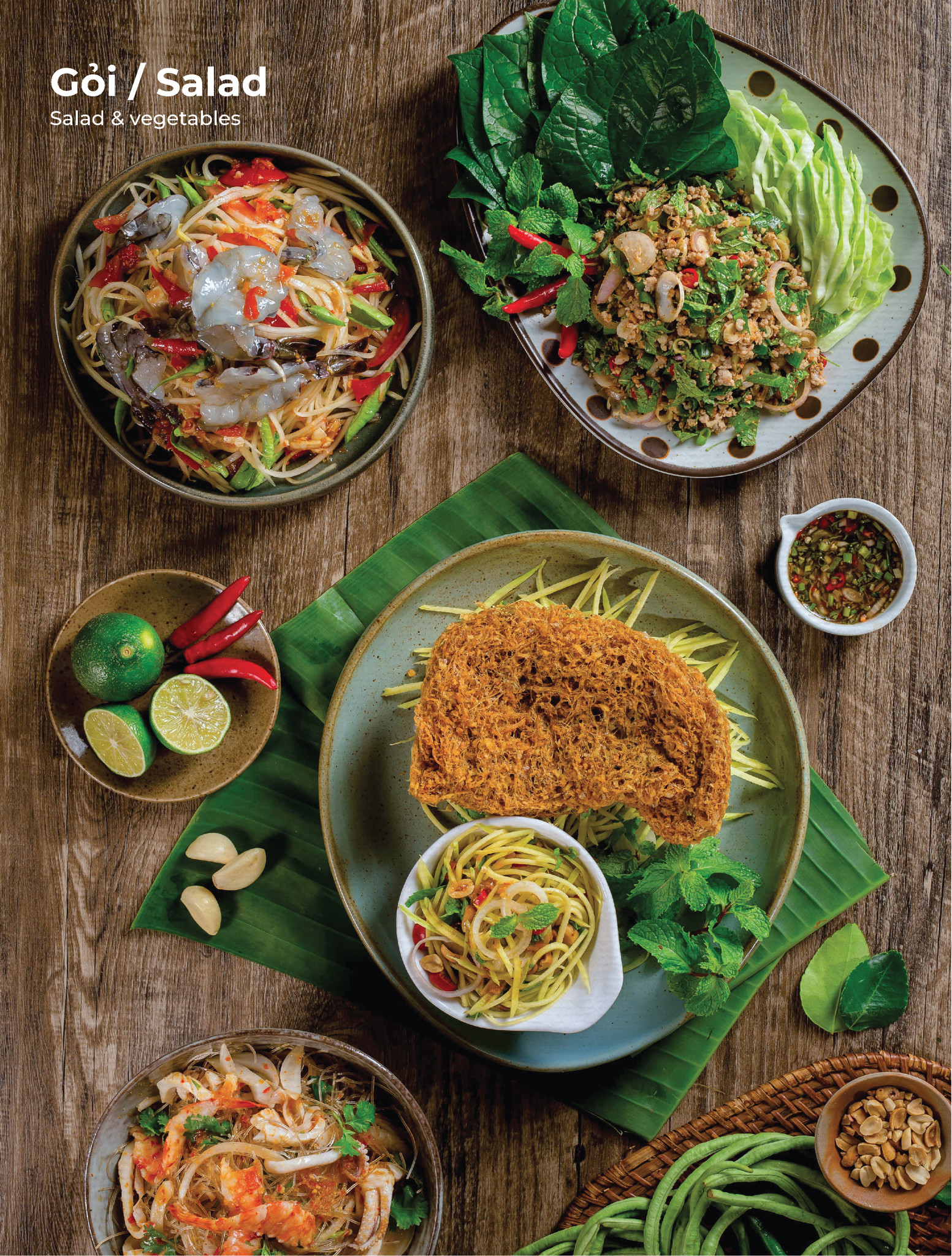 Menu gọi món – Bếp Thái Koh Yam
