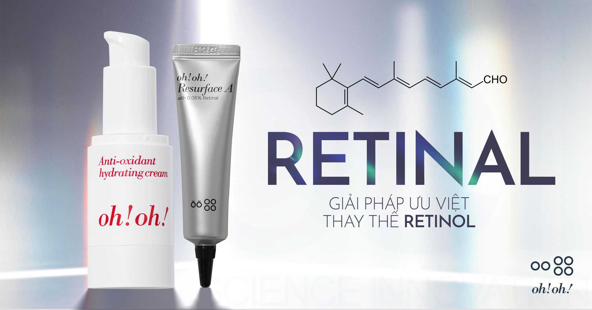 RETINAL - Giải Pháp Ưu Việt Thay Thế RETINOL – T-CELL Science Innovation