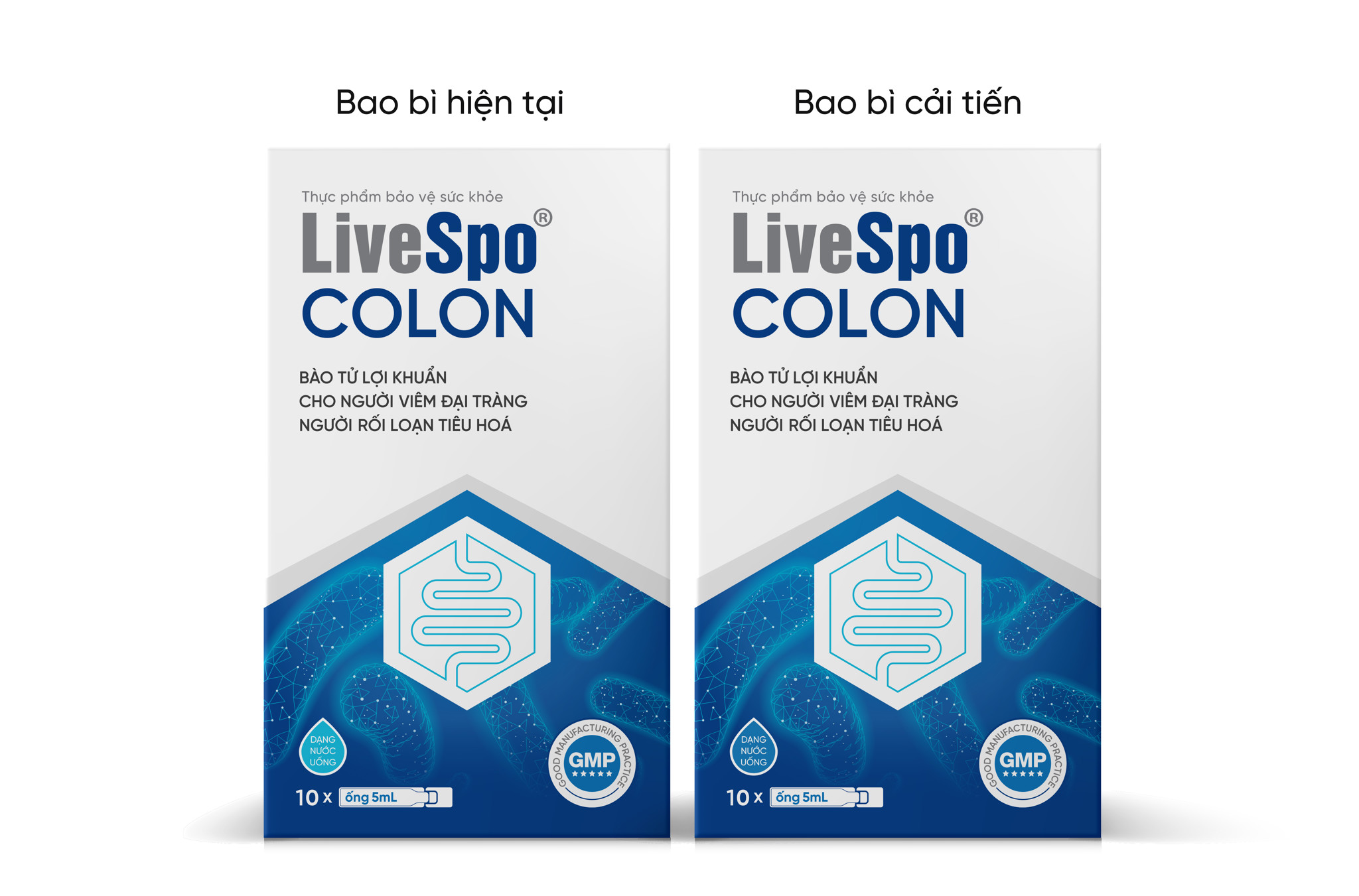 Thông báo cập nhật mẫu mã bao bì: Sản phẩm LiveSpo COLON – LIVESPO PHARMA