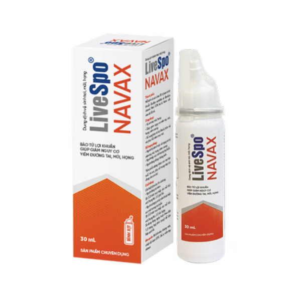 LIVESPO NAVAX - Dung dịch vệ sinh tai, mũi, họng - Sản phẩm chuyên dụ ...