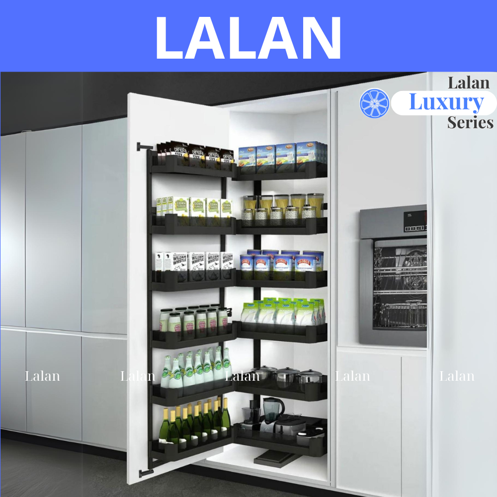 TỦ ĐỒ KHÔ PHỤ KIỆN BẾP CHÍNH HÃNG LALAN VẬT LIỆU HỢP KIM NHÔM XINGFA V – Lalan