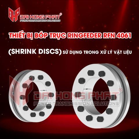 THIẾT BỊ BÓP TRỤC RINGFEDER RFN 4073 TRONG NHÀ MÁY NHIỆT ĐIỆN