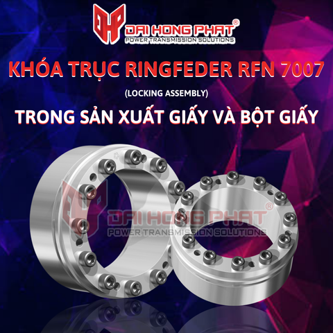 ỨNG DỤNG KHỚP KHÓA TRỤC RINGFEDER RFN 7007 TRONG BƠM CÔNG NGHIỆP