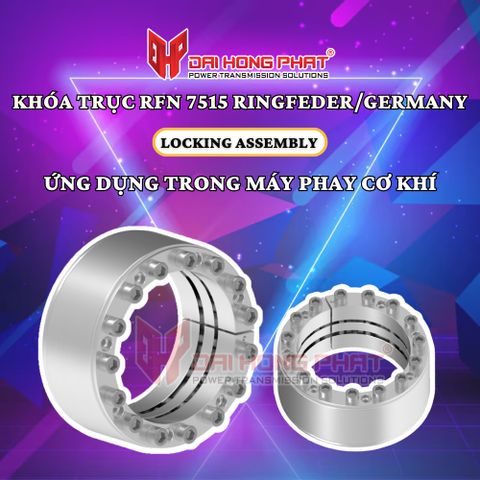 ỨNG DỤNG CỦA KHỚP KHÓA TRỤC RINGFEDER RFN 7110 TRONG NHÀ MÁY THỦY ĐIỆN