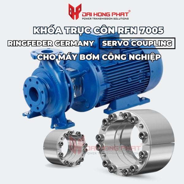 KHÓA TRỤC CÔN RFN 7005 RINGFEDER GERMANY (LOCKING ASSEMBLY) CHO MÁY BƠ