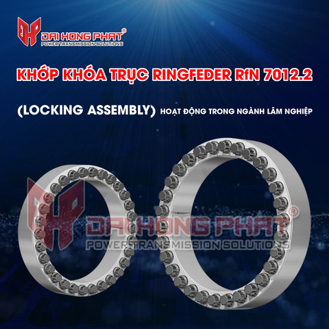 KHỚP KHÓA TRỤC RINGFEDER ỨNG DỤNG TRONG XỬ LÝ VẬT LIỆU