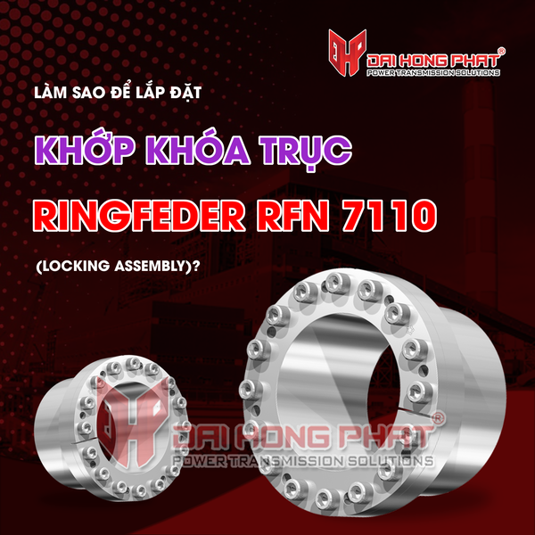 LÀM SAO ĐỂ LẮP ĐẶT KHỚP KHÓA TRỤC RINGFEDER RFN 7110?
