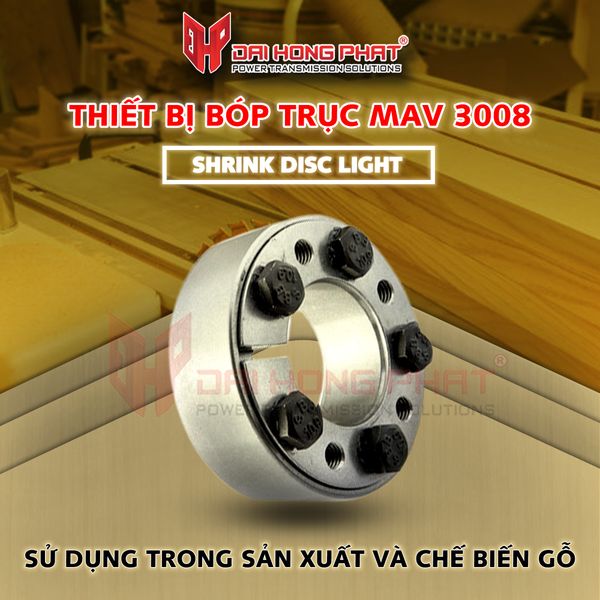 THIẾT BỊ BÓP TRỤC MAV 3008 SỬ DỤNG TRONG SẢN XUẤT VÀ CHẾ BIẾN GỖ