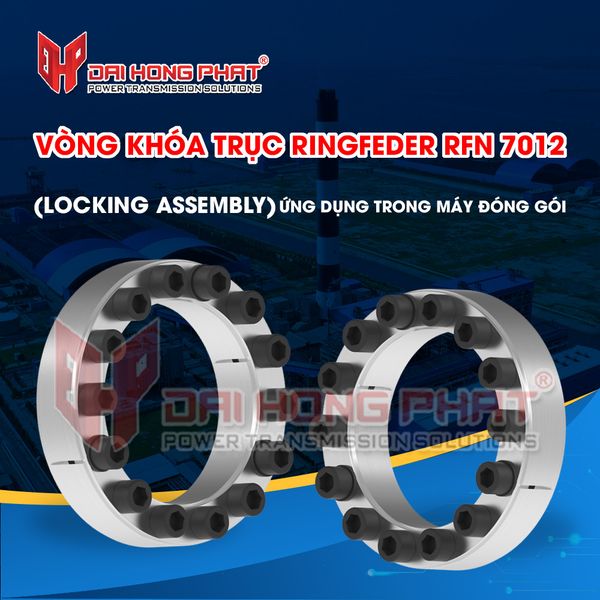 VÒNG KHÓA TRỤC RINGFEDER RFN 7012 ỨNG DỤNG TRONG MÁY ĐÓNG GÓI