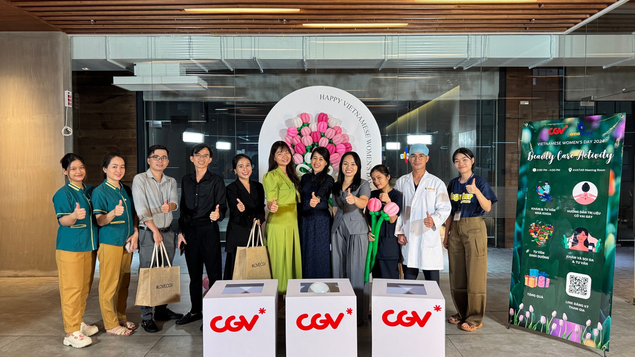 Dược Mỹ Phẩm 4D & CGV - - Tôn Vinh Phái Đẹp Việt Nam 20/10