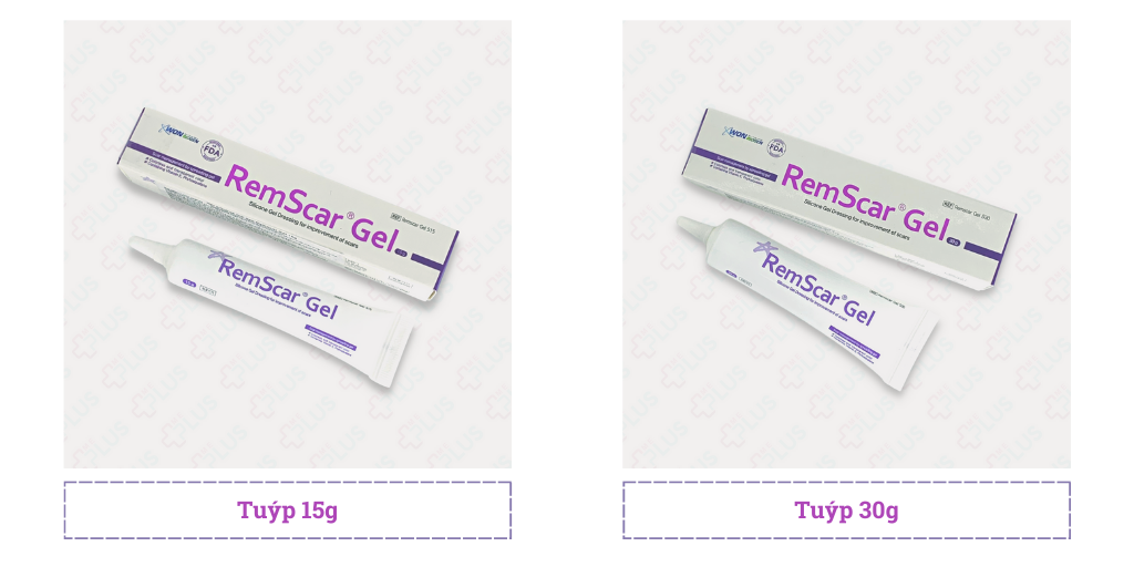 Kem silicone trị sẹo mờ sẹo RemScar® Gel – Merinco