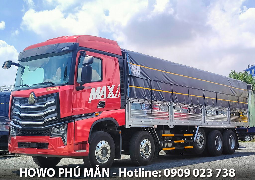 HOWO MAX 5 CHÂN Howo Phú Mẫn