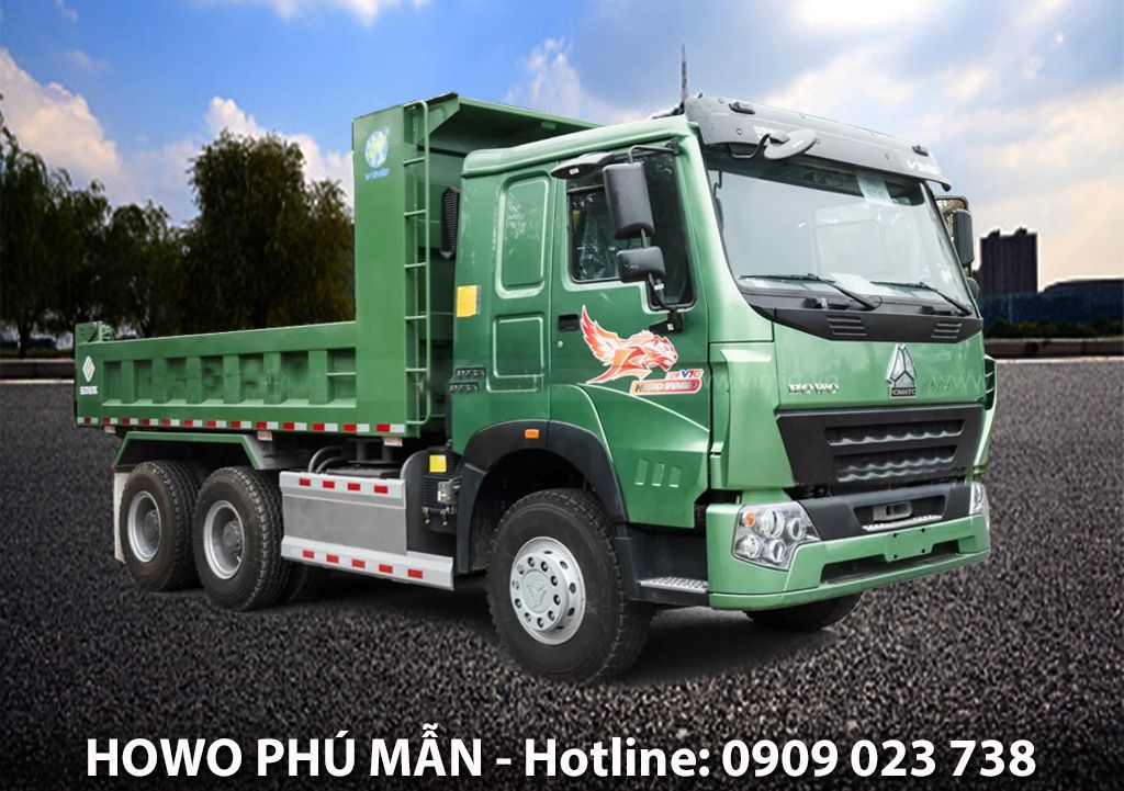 XE BEN HOWO 3 CHÂN Howo Phú Mẫn