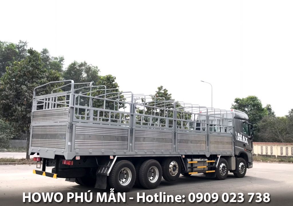 Đánh giá xe tải Howo Max 5 chân 10X4 tin cậy nhờ yếu tố nào? Howo Phú Mẫn