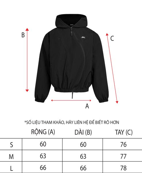 AA PARACHUTE JACKET // BLACK – AA STU.