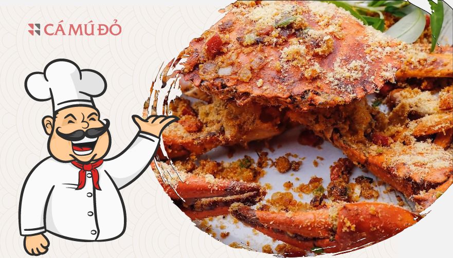 Công thức làm cua rang muối đơn giản, ngon tại nhà