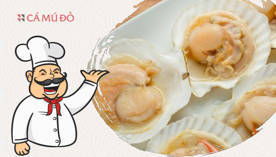 Hướng dẫn 2 cách làm sò điệp hấp sả thơm “nức mũi”