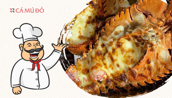 Cách làm tôm mũ ni nướng phô mai ngon, hấp dẫn