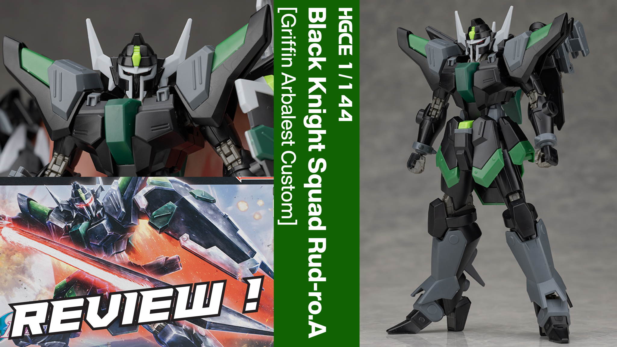 Review chi tiết Hắc Kỵ Sĩ - HGCE 1/144 Black Knight Squad Rud-ro.A (Gr ...